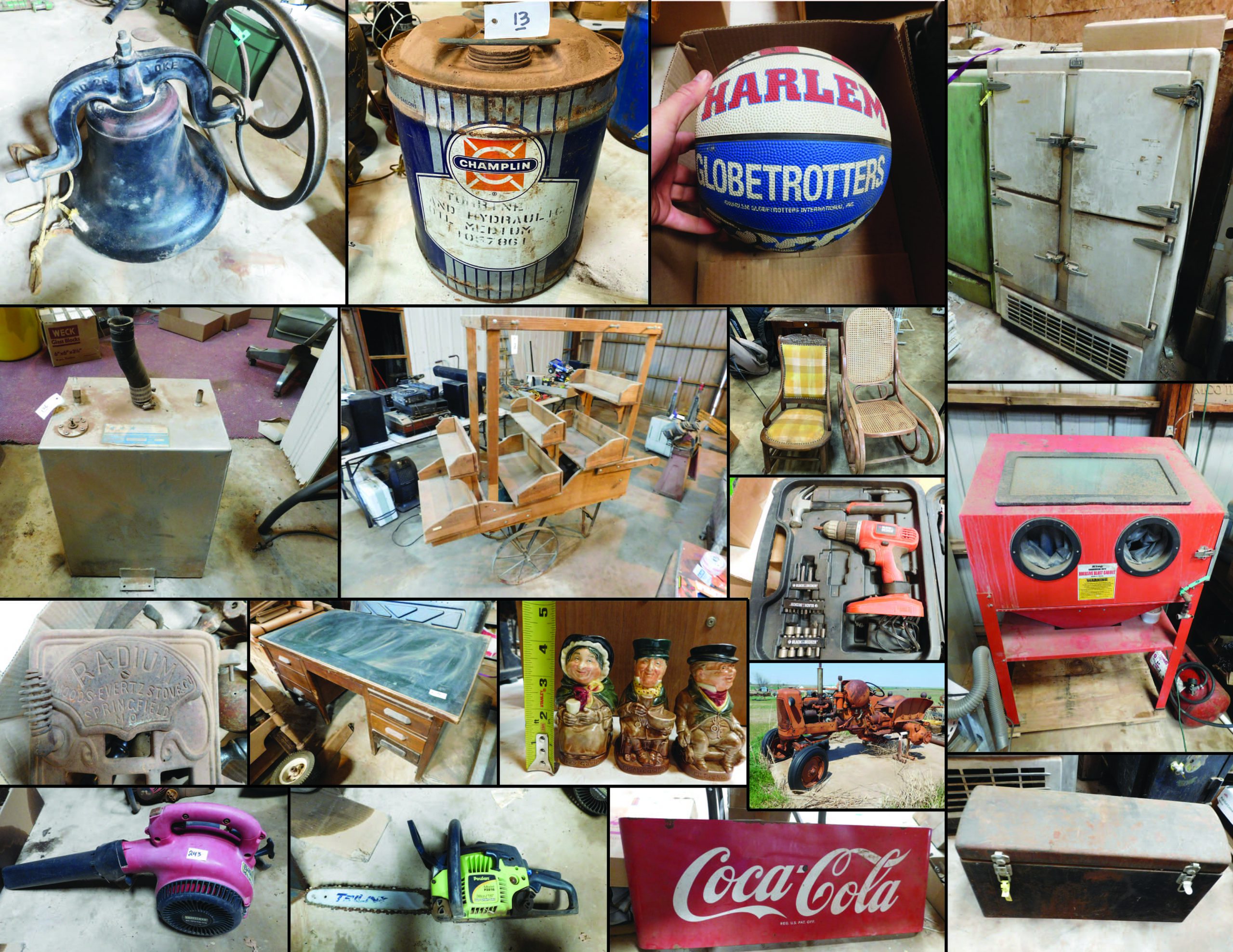 5/17 Furniture – Grain Scales – Tools – Décor – Bell – Antiques ...