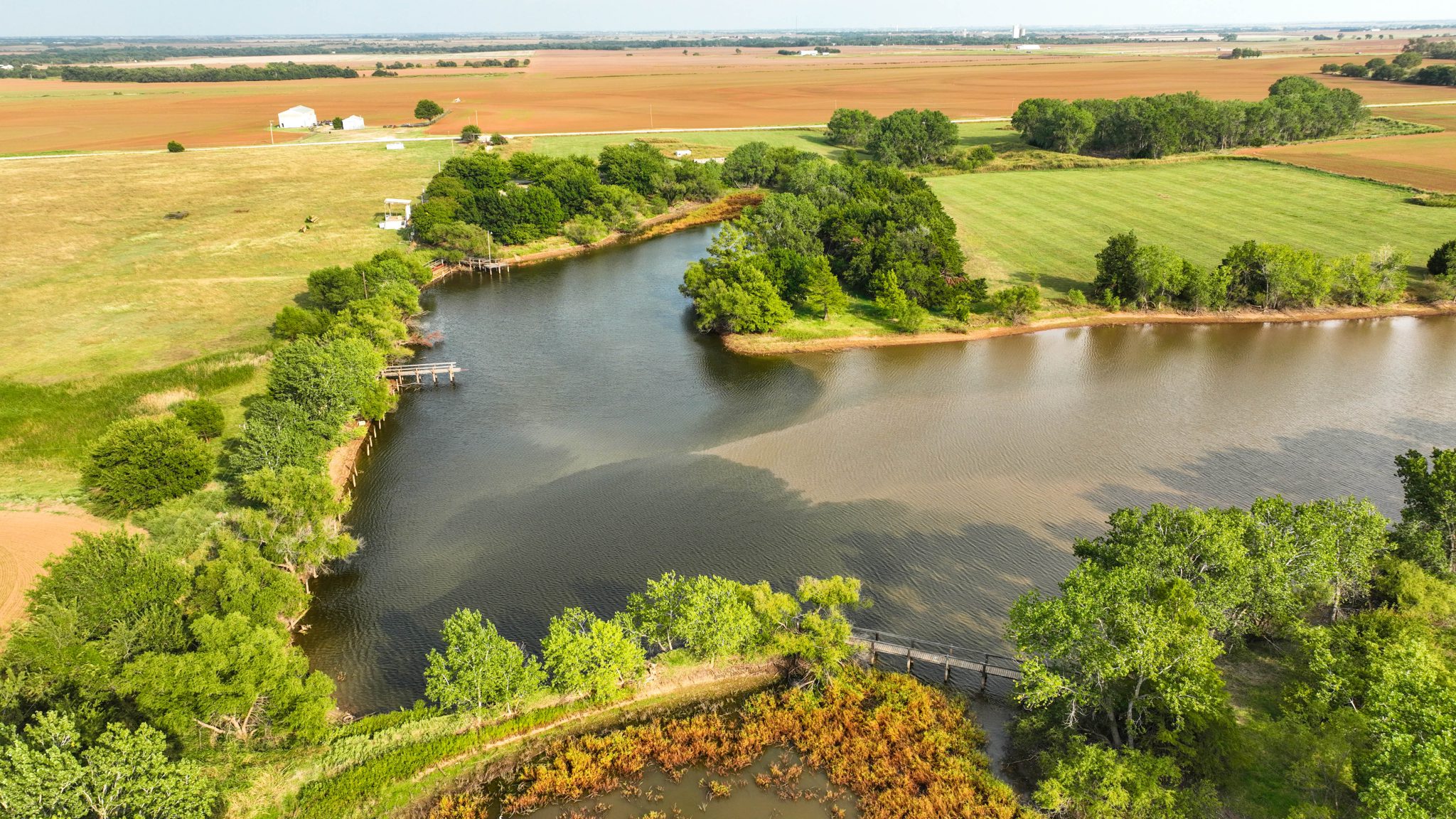 11/7 310± ACRES * RARE OPPORTUNITY * LAHOMA OK * 35± ACRES W/LARGE POND ...