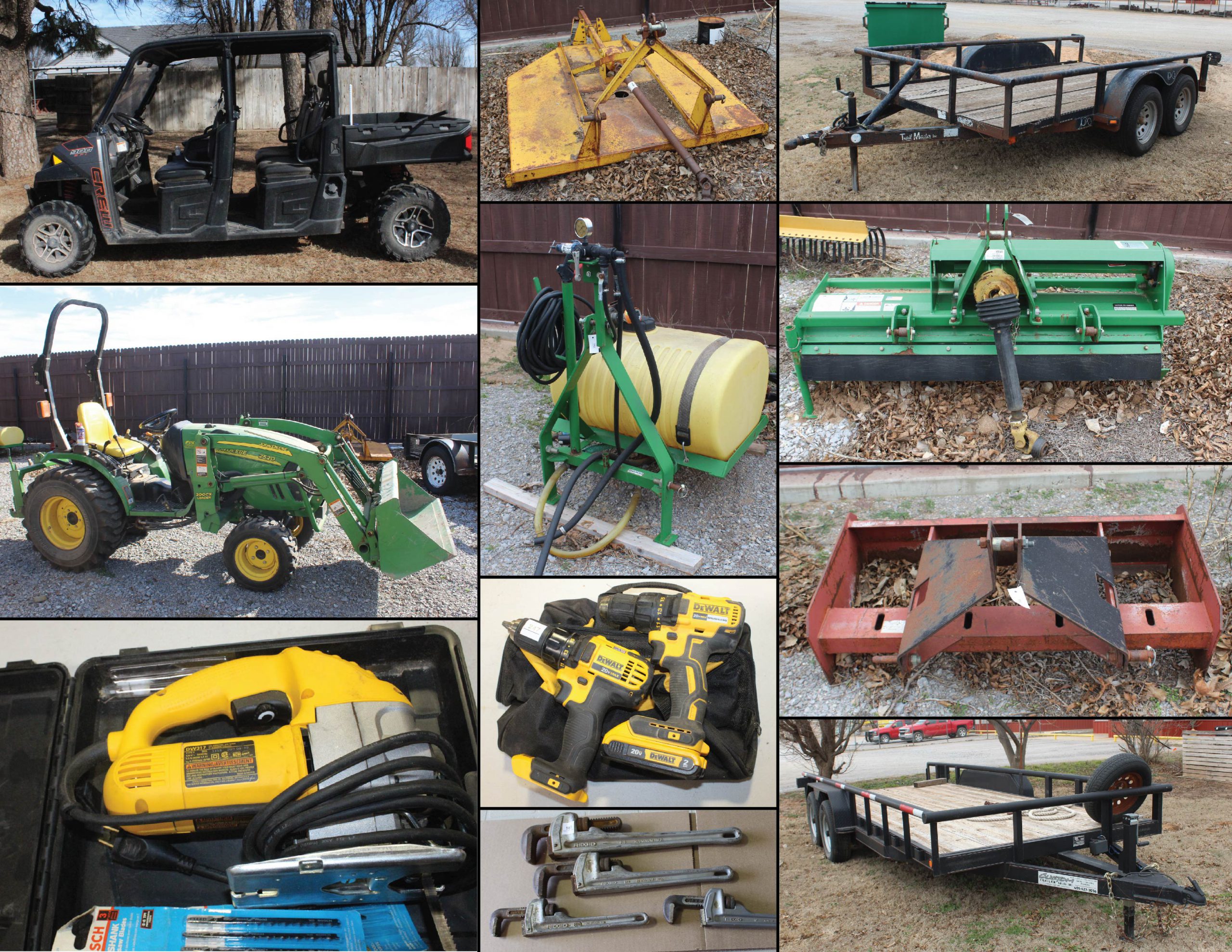 3/25 John Deere Tractor – Woodworking – Small Implements – Polaris ...