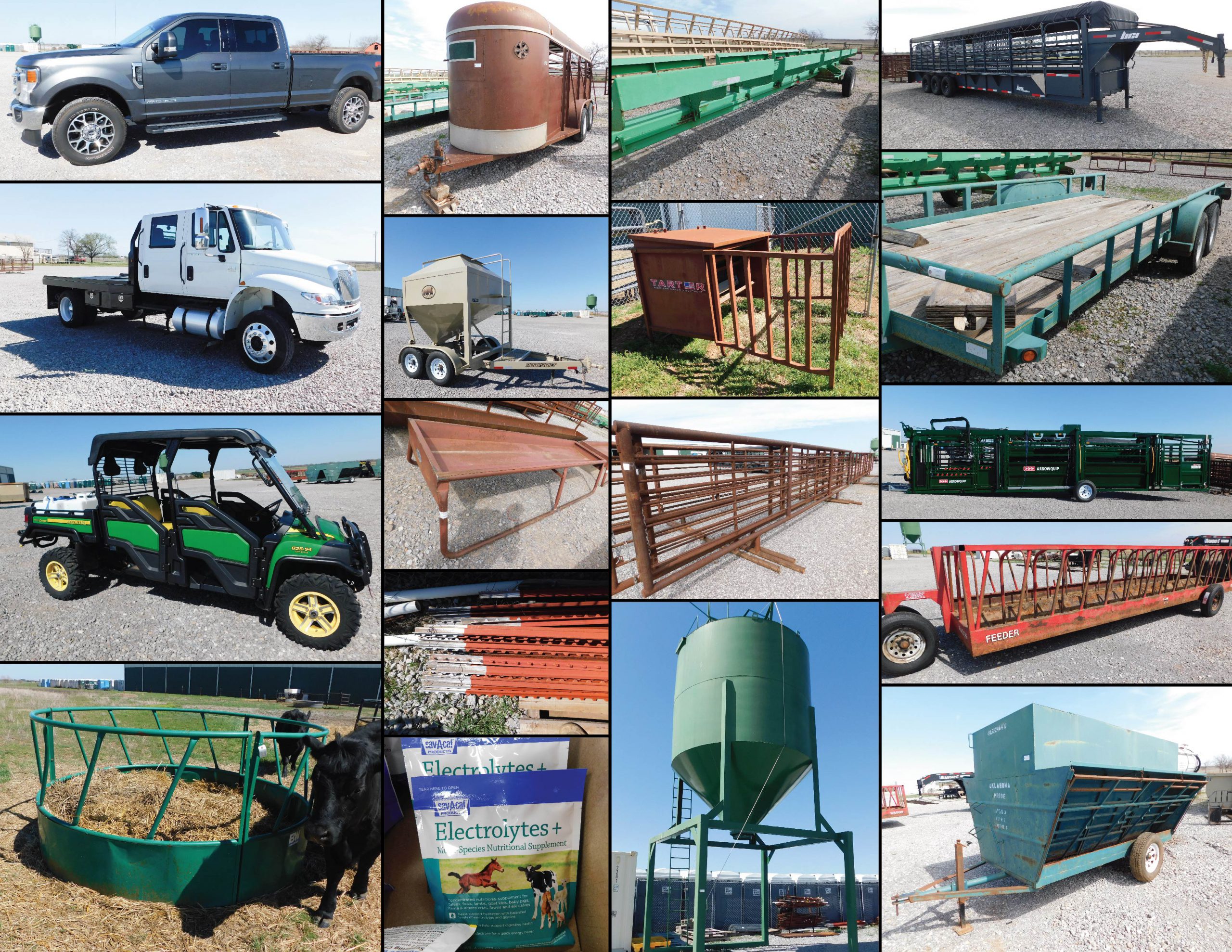 4/9 Pipe – Cattle Panels – Arrow Hyd Chute System – Stock Trailers ...