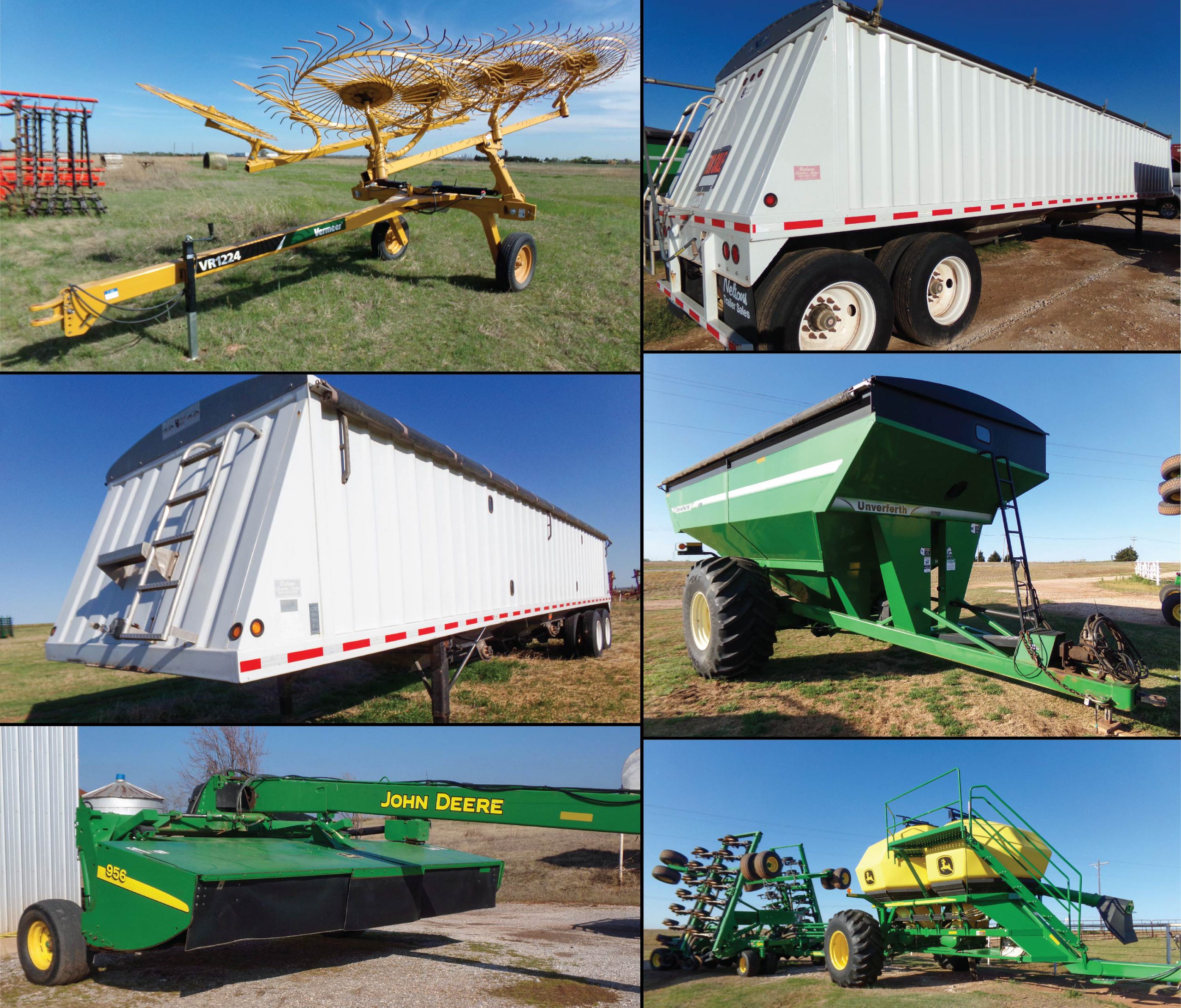 5/6 Grain cart - JD Air Seeders - Hay Rake - Grain Trailers - JD Moco | Lippard Real Estate and ...