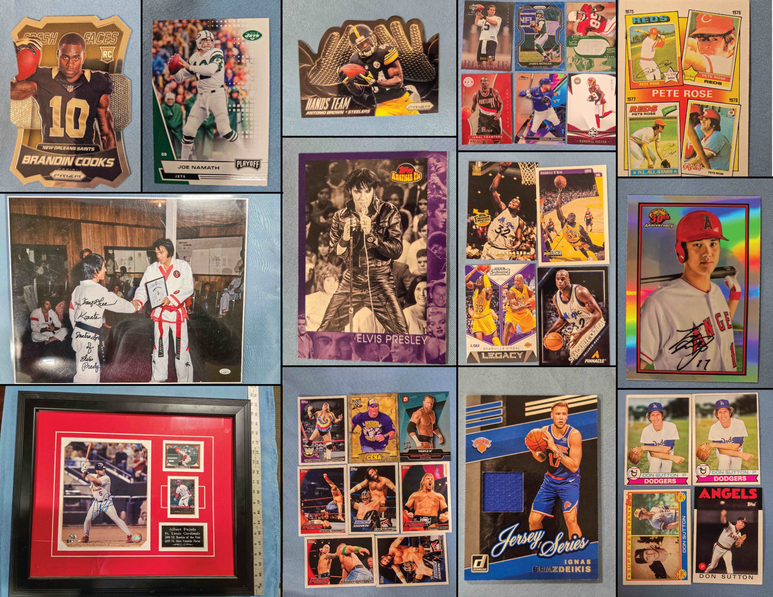 2/18 Sports Memorabilia * Nice Collection * Football * Basketball ...